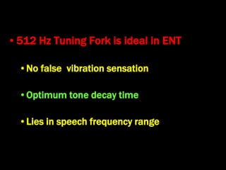 4. Routine clinical tests of hearing | PPT
