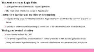 8085 MICROPROCESSOR ARCHITECTURE AND ITS OPERATIONS | PPTX ...