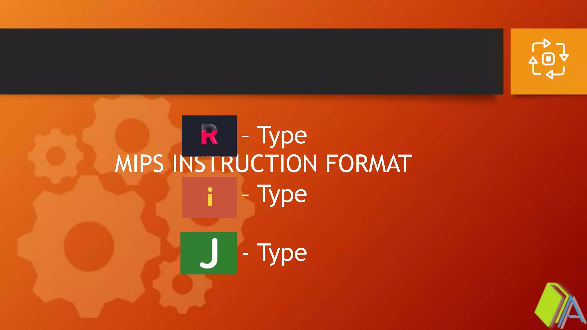 MIPS Instruction Formats | PPTX