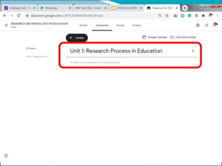 4.google classroom create topic - material | PDF