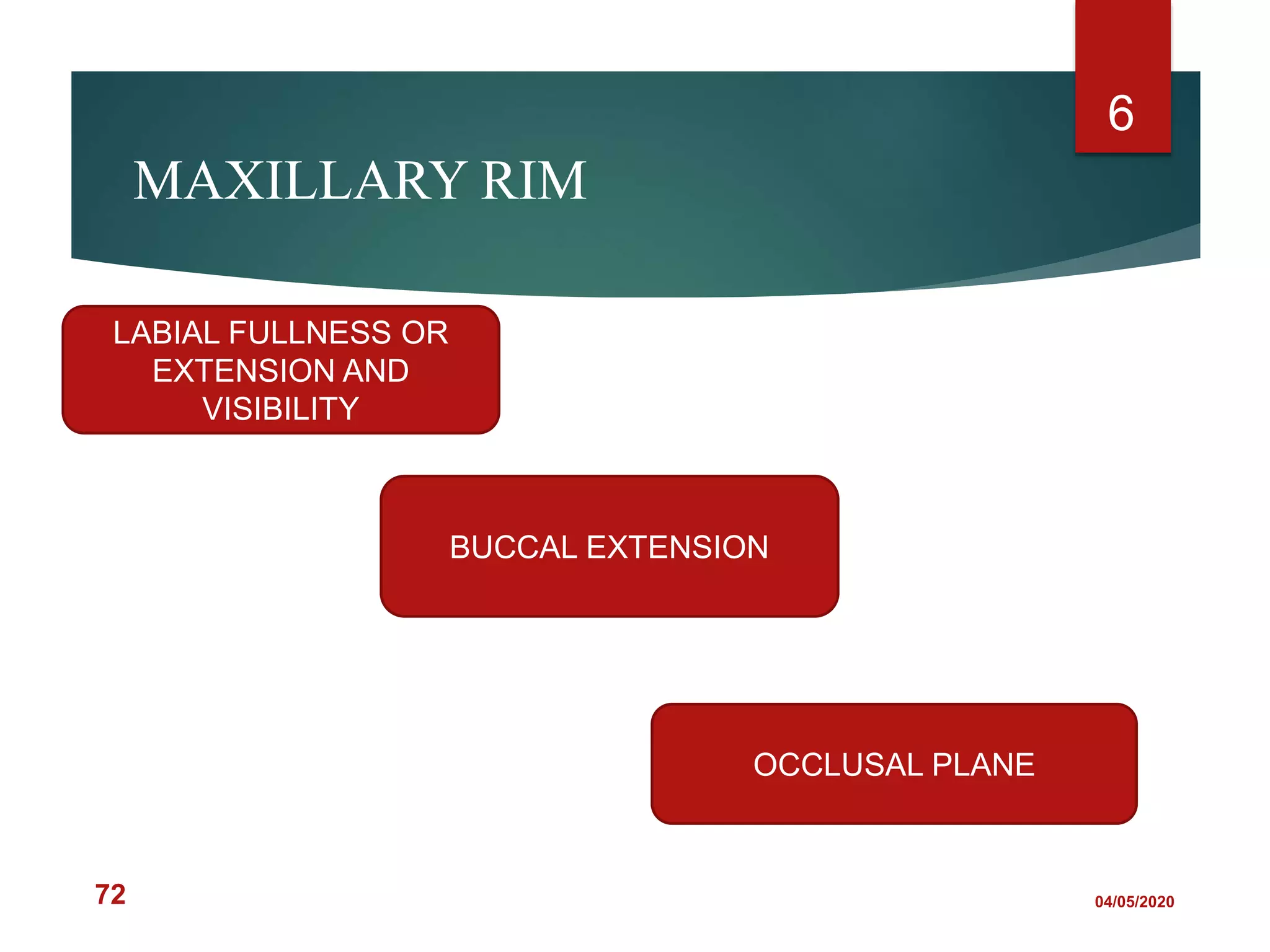 orientation jaw relation in complete denture fabrication | PPTX