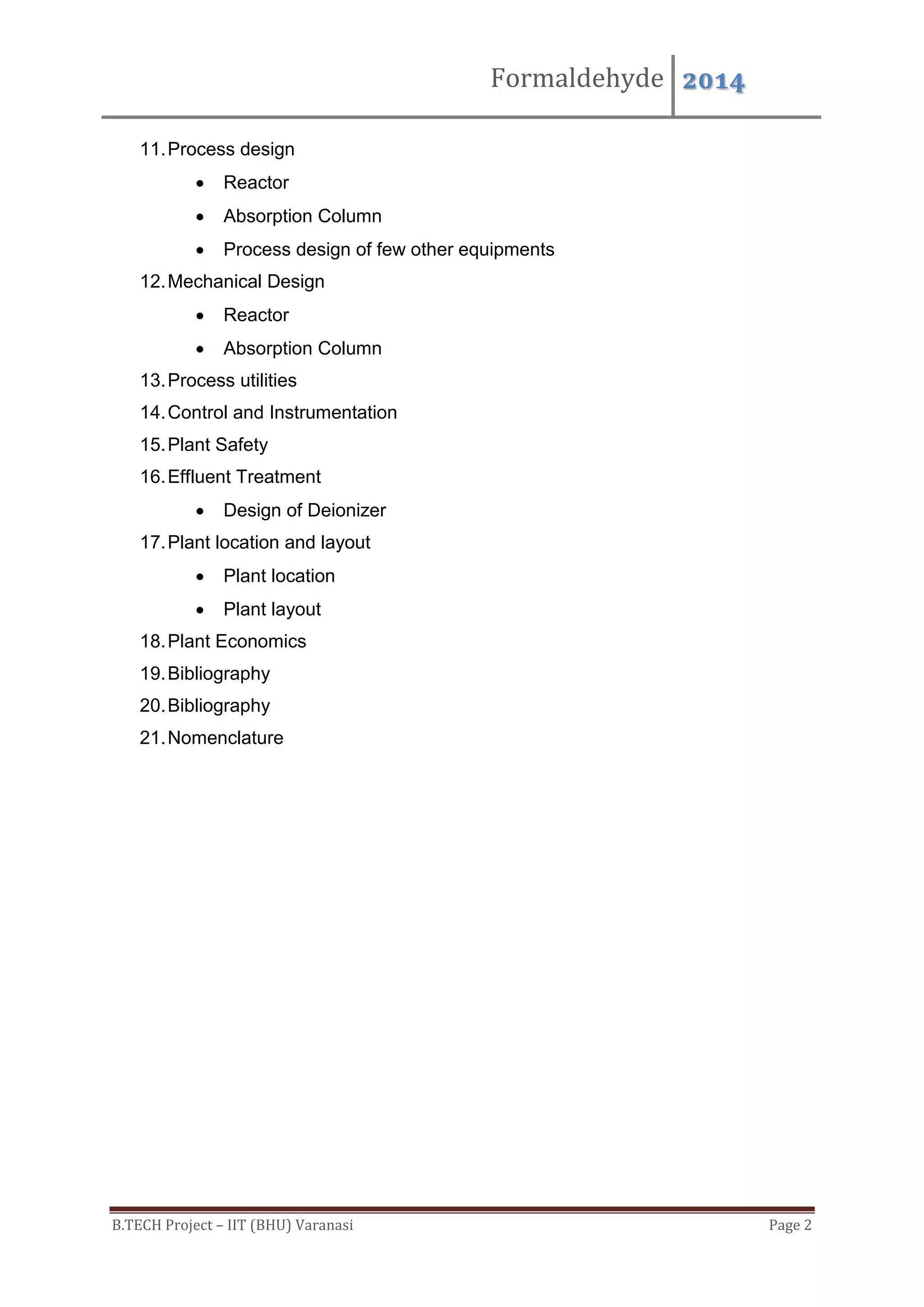 4. properties of_formaldehyde | PDF