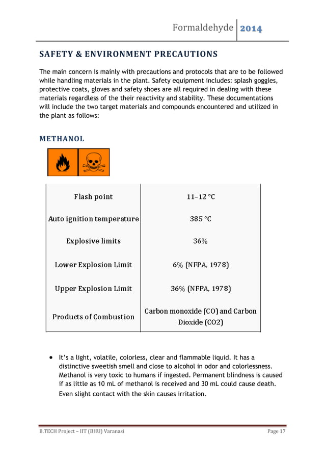 4. properties of_formaldehyde | PDF