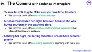 How to Use Commas with Sentence Interrupters and Nonessential Elements ...