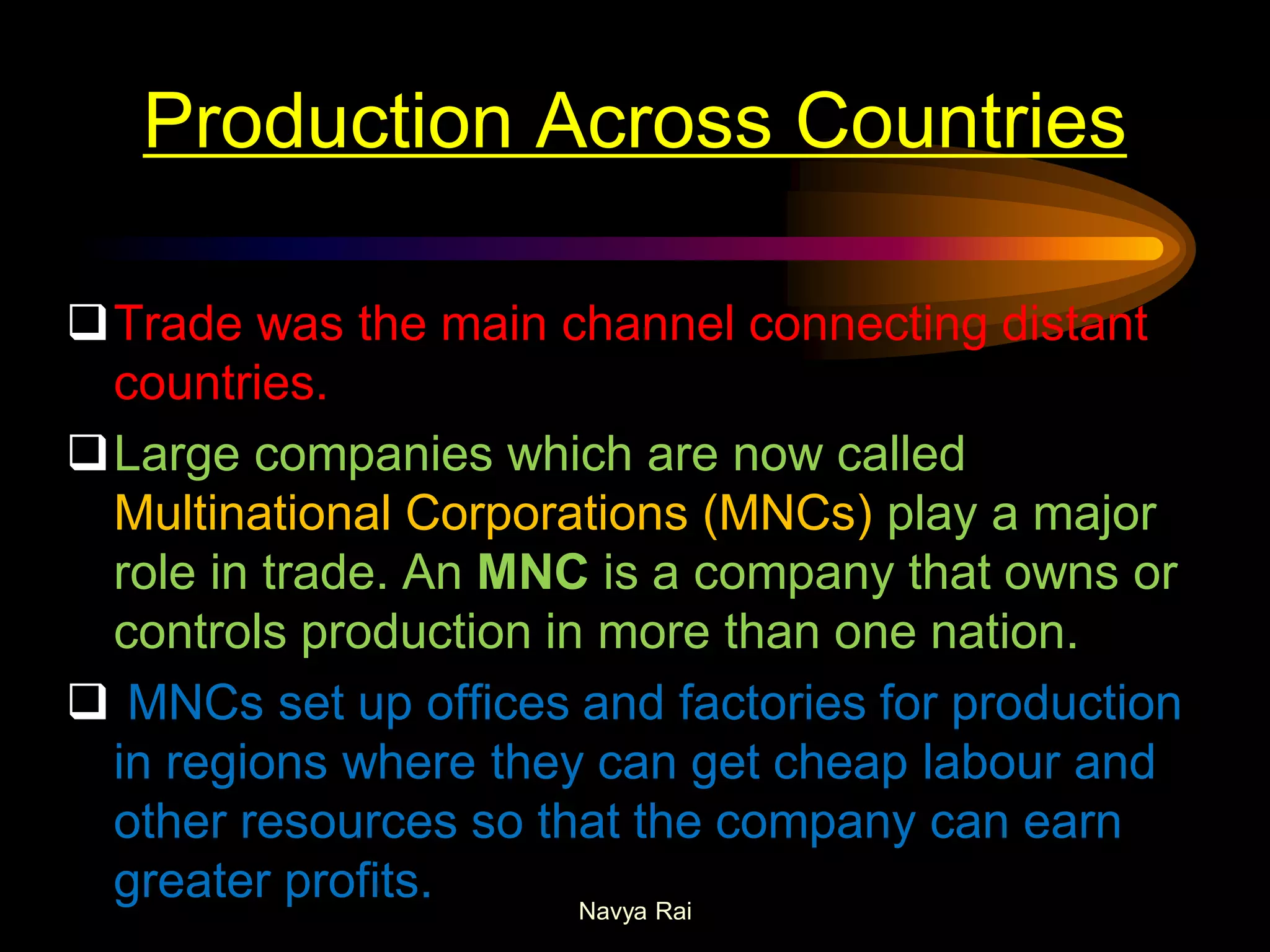 Grade -10 Social Science- Economics 4. Globalisation and the Indian ...