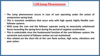 4.8 cam jump phenomenon | PPTX