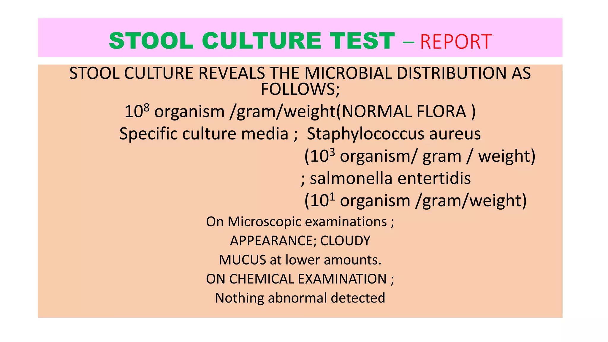 a case study on gastroenteritis | PPTX