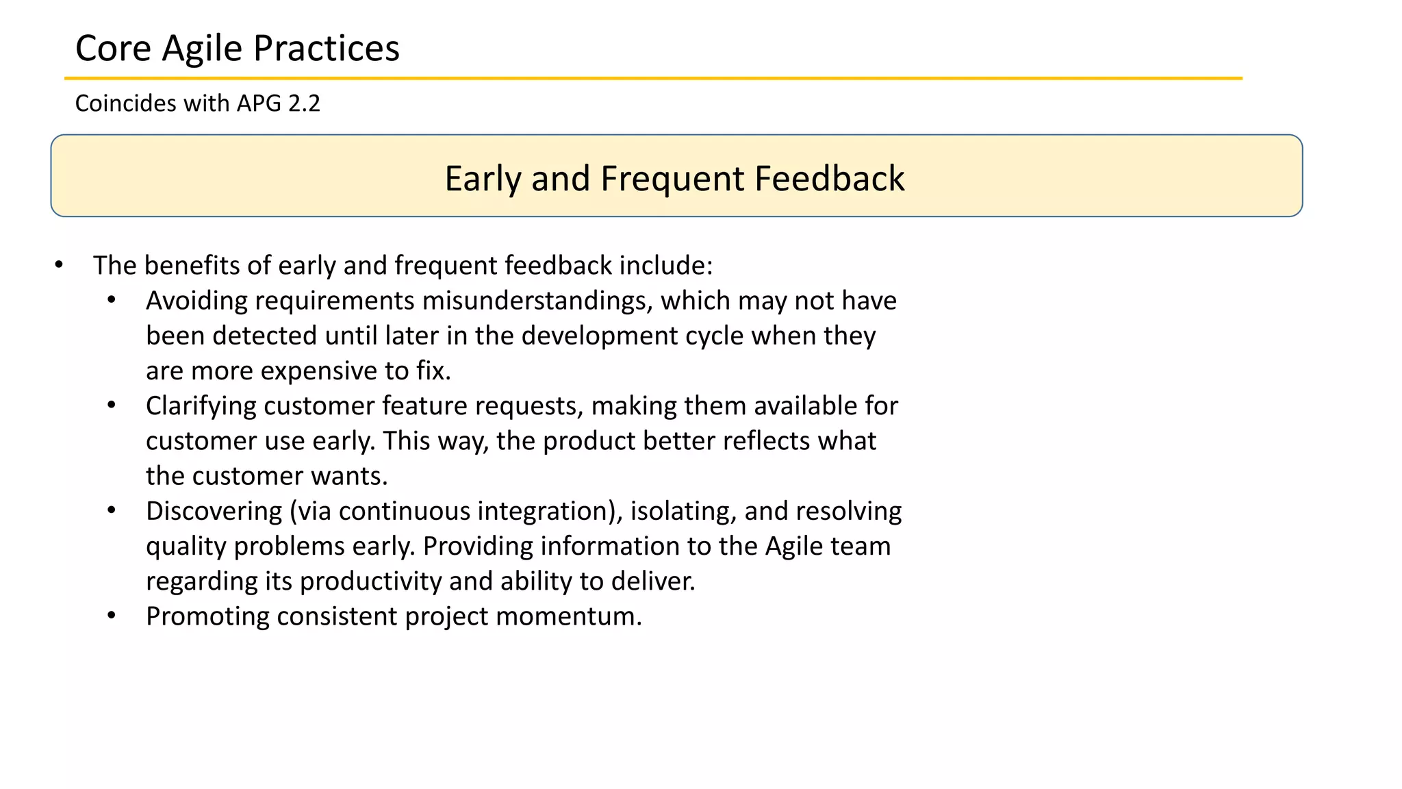 40 The Agile Core Practices Ppt
