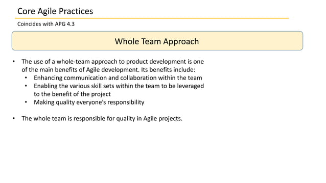 40 The Agile Core Practices Ppt