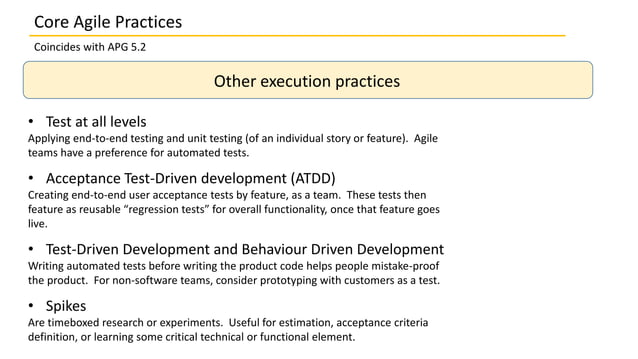 40 The Agile Core Practices Ppt