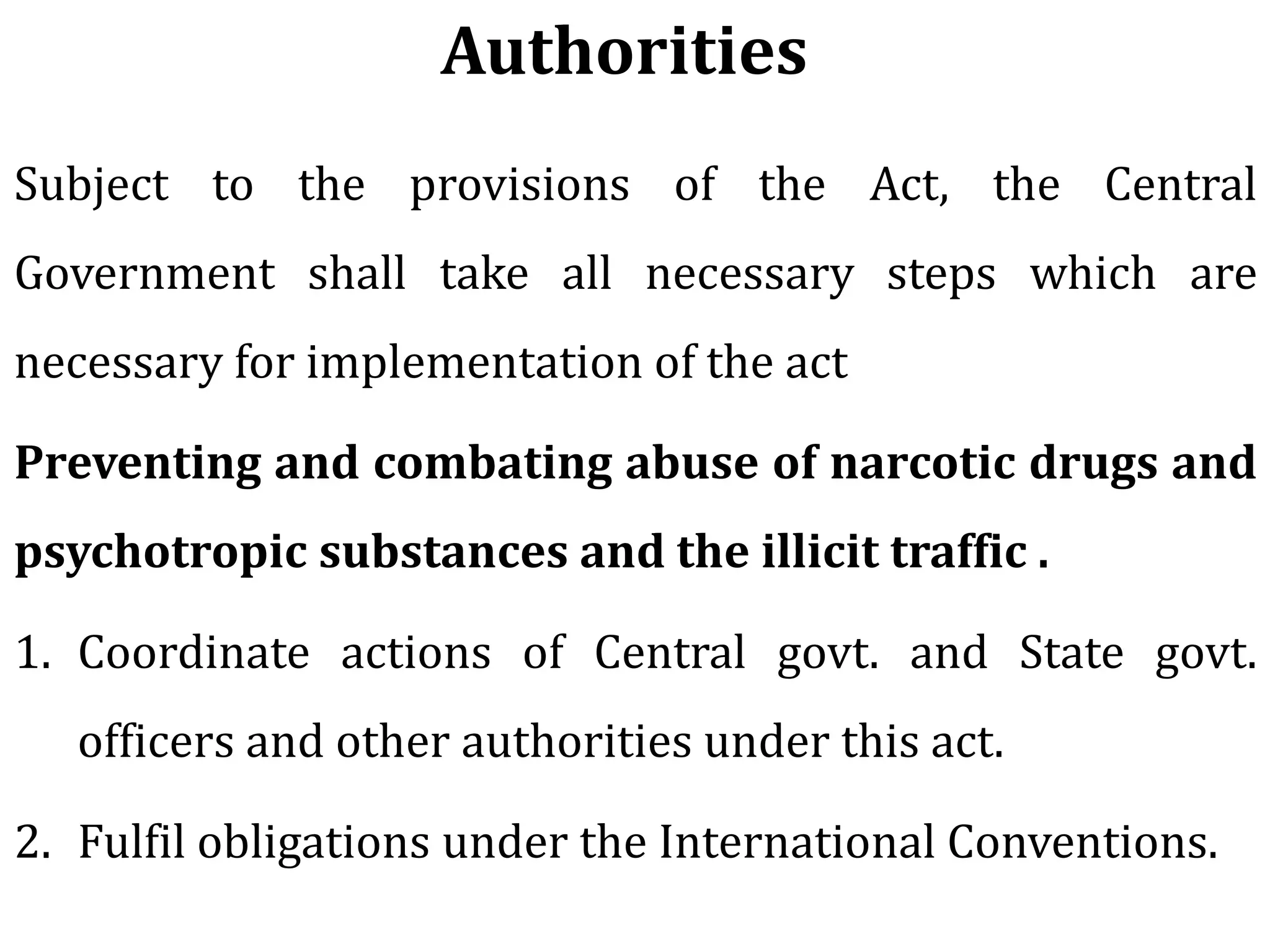 Narcotic Drugs and Psychotropic Substances Act, 1985 | PDF