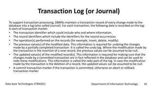 Introduction to transaction management | PPTX