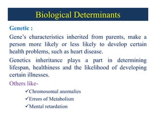 Determinant of health | PPT