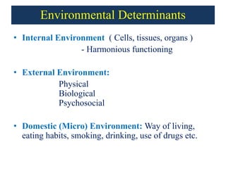 Determinant of health | PPT
