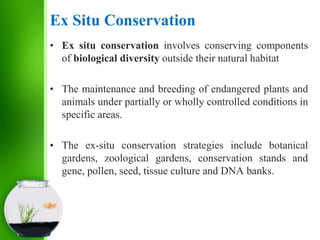 Biodiversity hotspot, threats & its conservation | PPTX