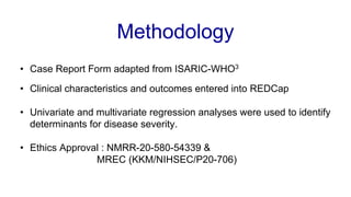 Clinical Characteristics and Risk Factors for Severe COVID-19 ...