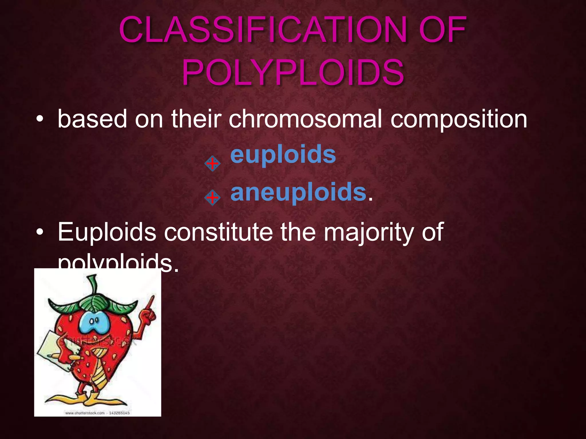 Polyploidy, Mutation and Hybridization with reference to Medicinal ...