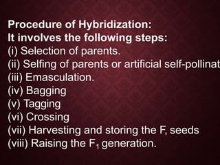 Polyploidy, Mutation and Hybridization with reference to Medicinal ...