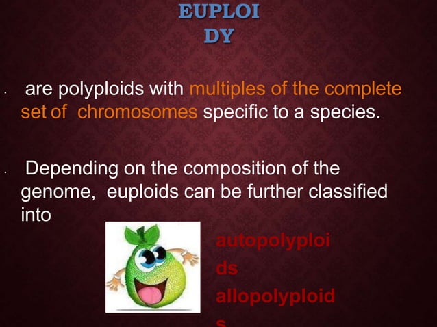 Polyploidy, Mutation and Hybridization with reference to Medicinal ...