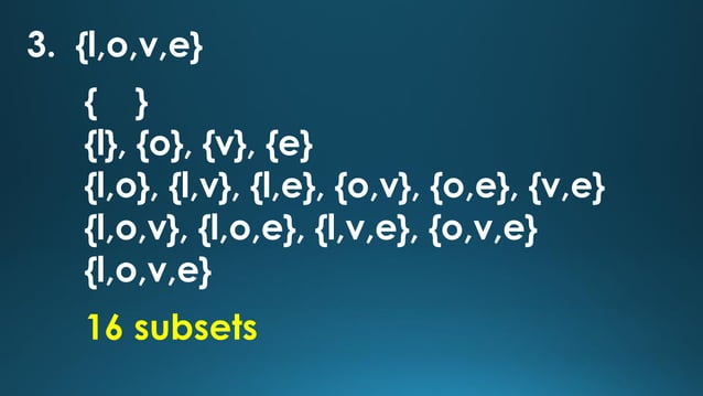 Universal Set And Subset Using Venn Diagram | Ppt