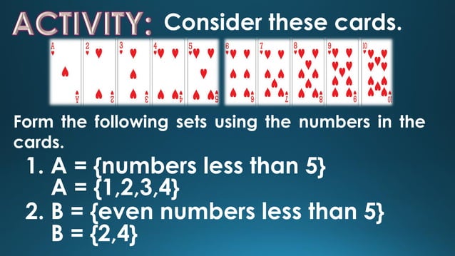 Universal Set and Subset using Venn Diagram | PPT
