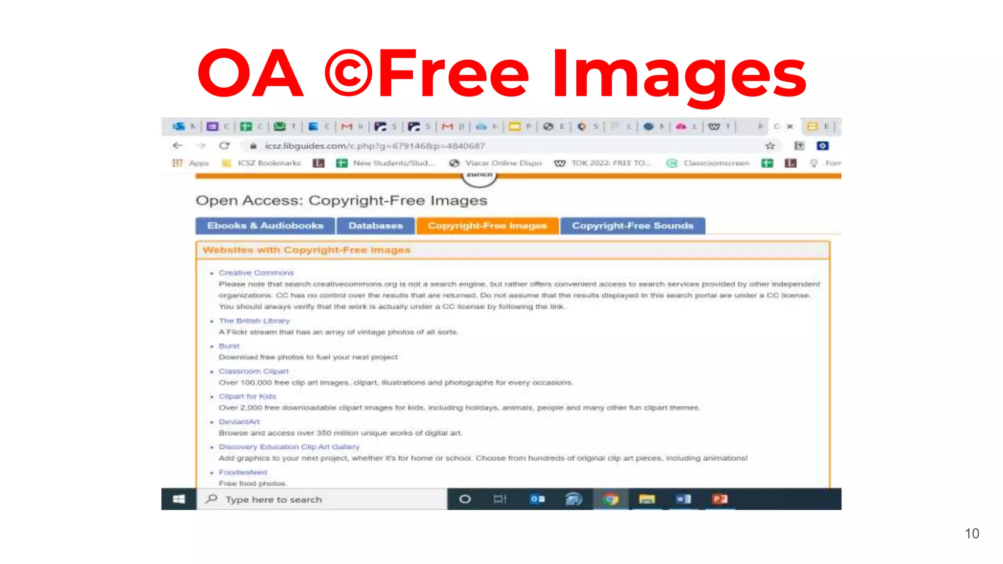 Bridging the Scholarly Resource Gap using Open Access Resources | PPT