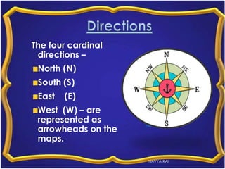 Grade - 6 - Social Science, Geography Chapter 4. Map Reading | PDF