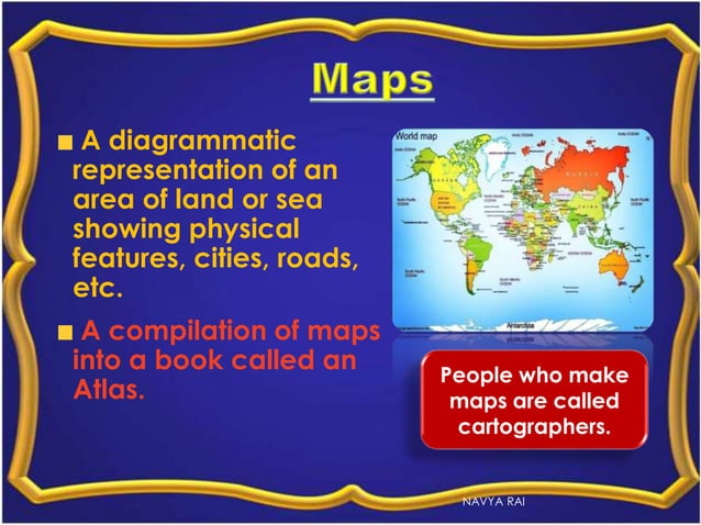 Grade - 6 - Social Science, Geography Chapter 4. Map Reading | PDF