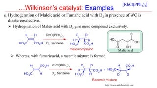4. Wilkinson's Catalyst | PPT