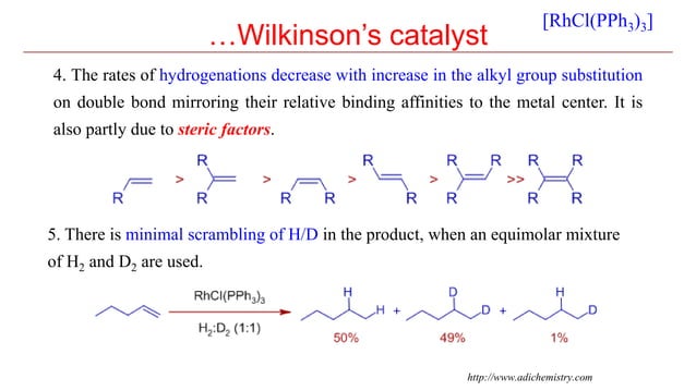 4. Wilkinson's Catalyst | PPT