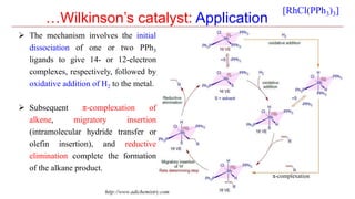 4. Wilkinson's Catalyst | PPT