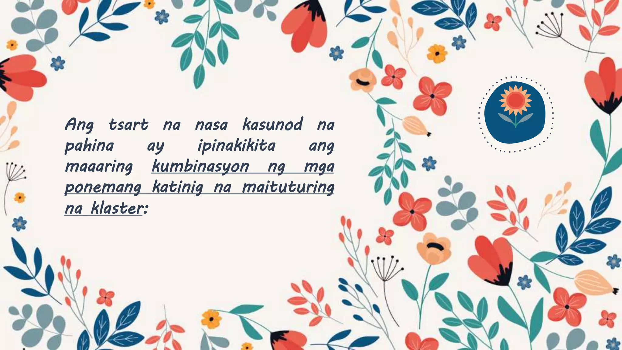 MGA KLASTER NG WIKANG FILIPINO | PPTX