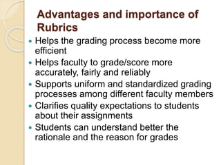 4. rubrics and affective domain tool | PPTX