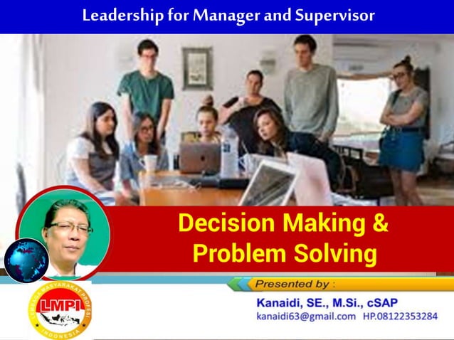 Decision Making & Problem Solving _ Materi Training "LEADERSHIP for ...