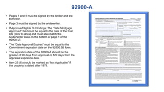 4.0 Underwriting (v9.2) | PPT