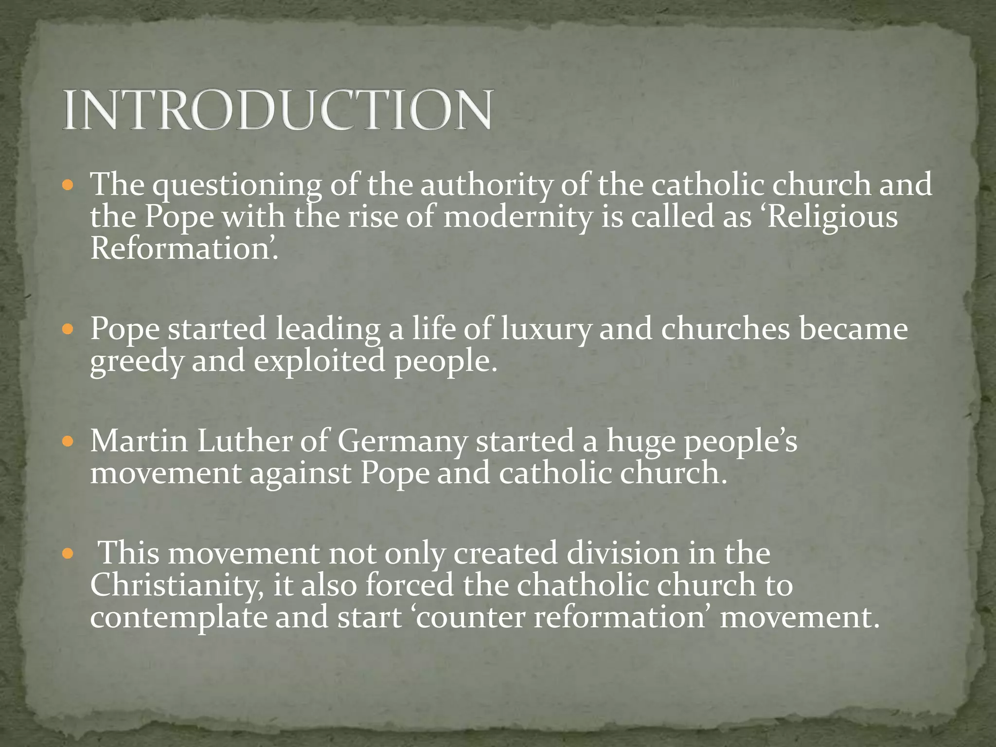 4. religious reformation | PPTX