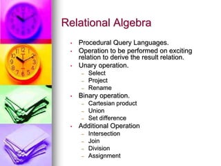 relational algebra Tuple Relational Calculus - database management system | PPT
