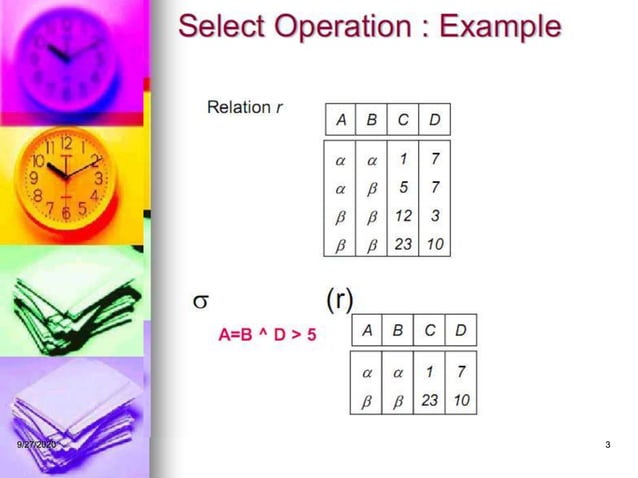 Relational Algebra Tuple Relational Calculus Database Management System Ppt