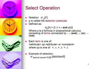 relational algebra Tuple Relational Calculus - database management ...