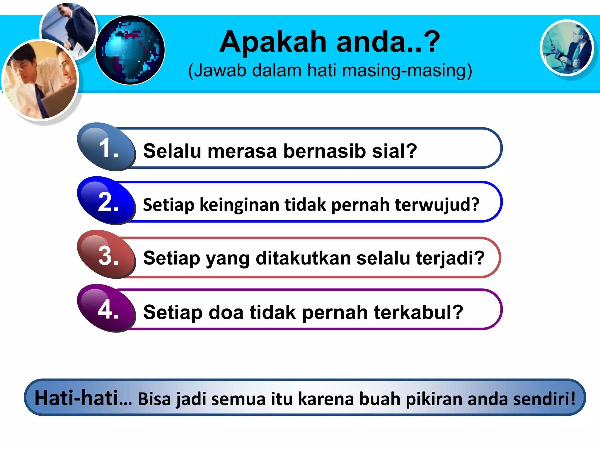 Thinking Tools in Problem Solving _ Materi Training "Mastering Problem & Analysis" | PPT