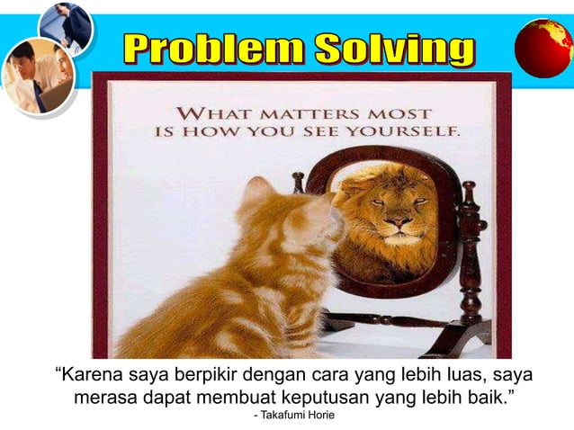 Thinking Tools In Problem Solving Materi Training Mastering Problem And Analysis Ppt