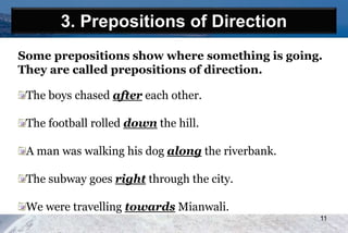 Functional English 10. Prepositions | PPT