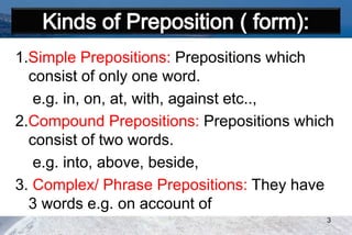 Functional English 10. Prepositions | PPT