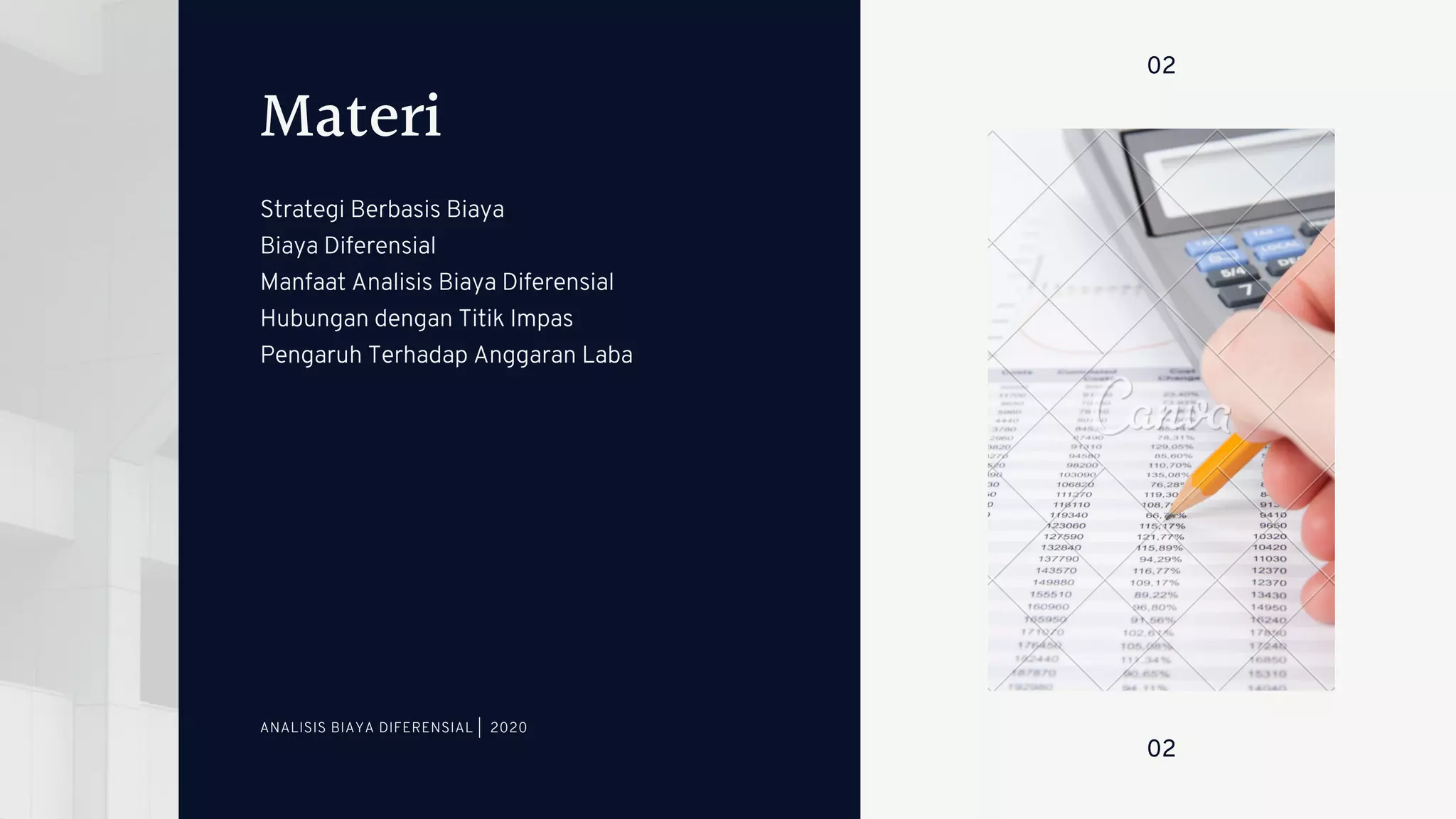 Analisis Biaya Diferensial | PDF
