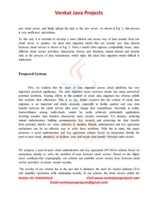 4.authentication and key agreement based on anonymous identity for peer to-peer cloud | PDF