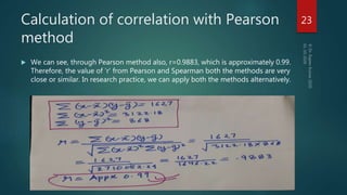 4.5 spearman's rank correlation | PPTX