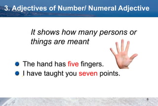 Functional English 07. Adjective and Its Types (Code. 0062) | PPT