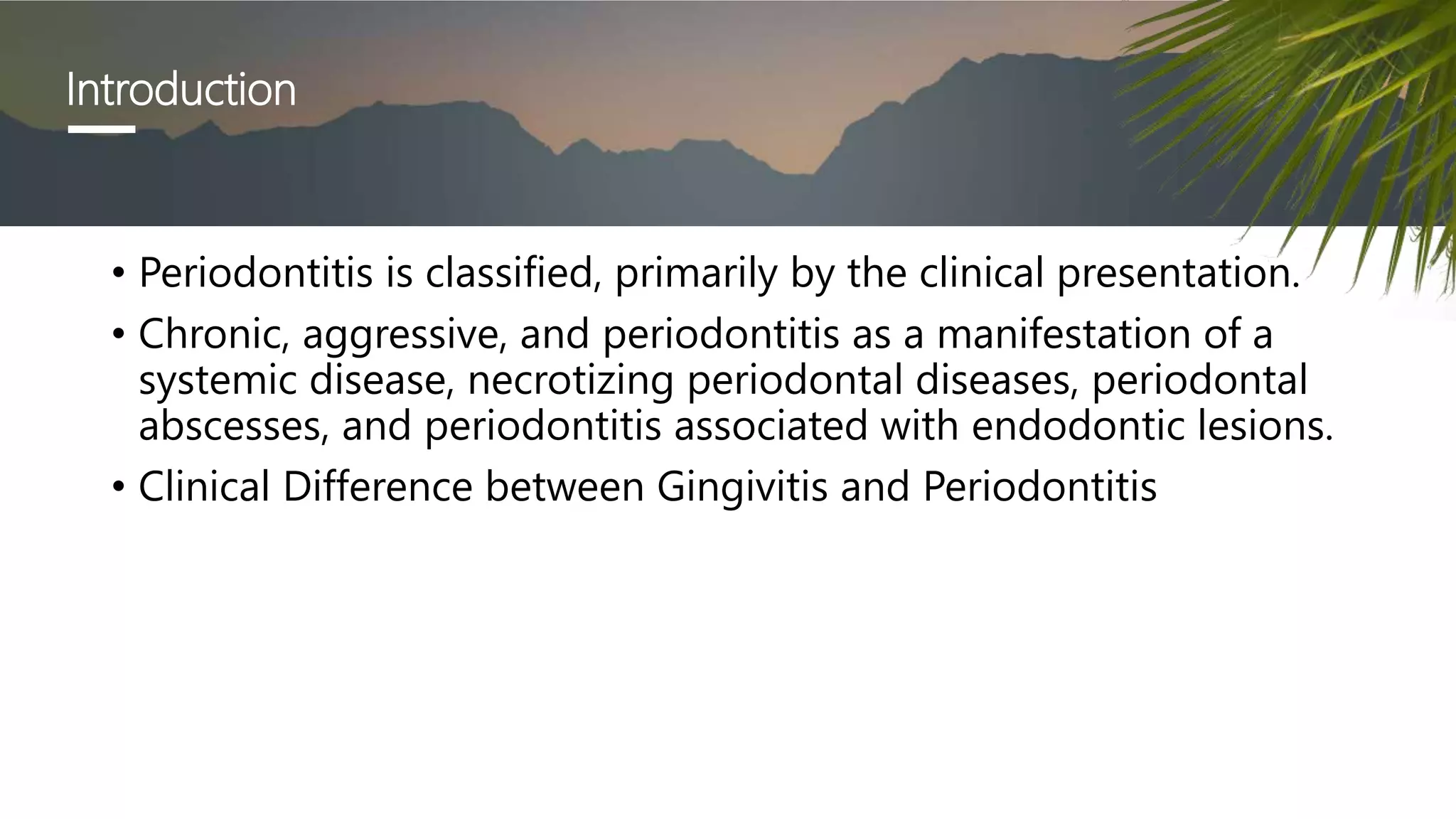Radiographic Interpretation of Periodontal Diseases | PPTX