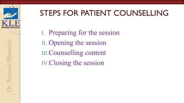 Patient counselling | PDF | Healthcare Industry | Industries