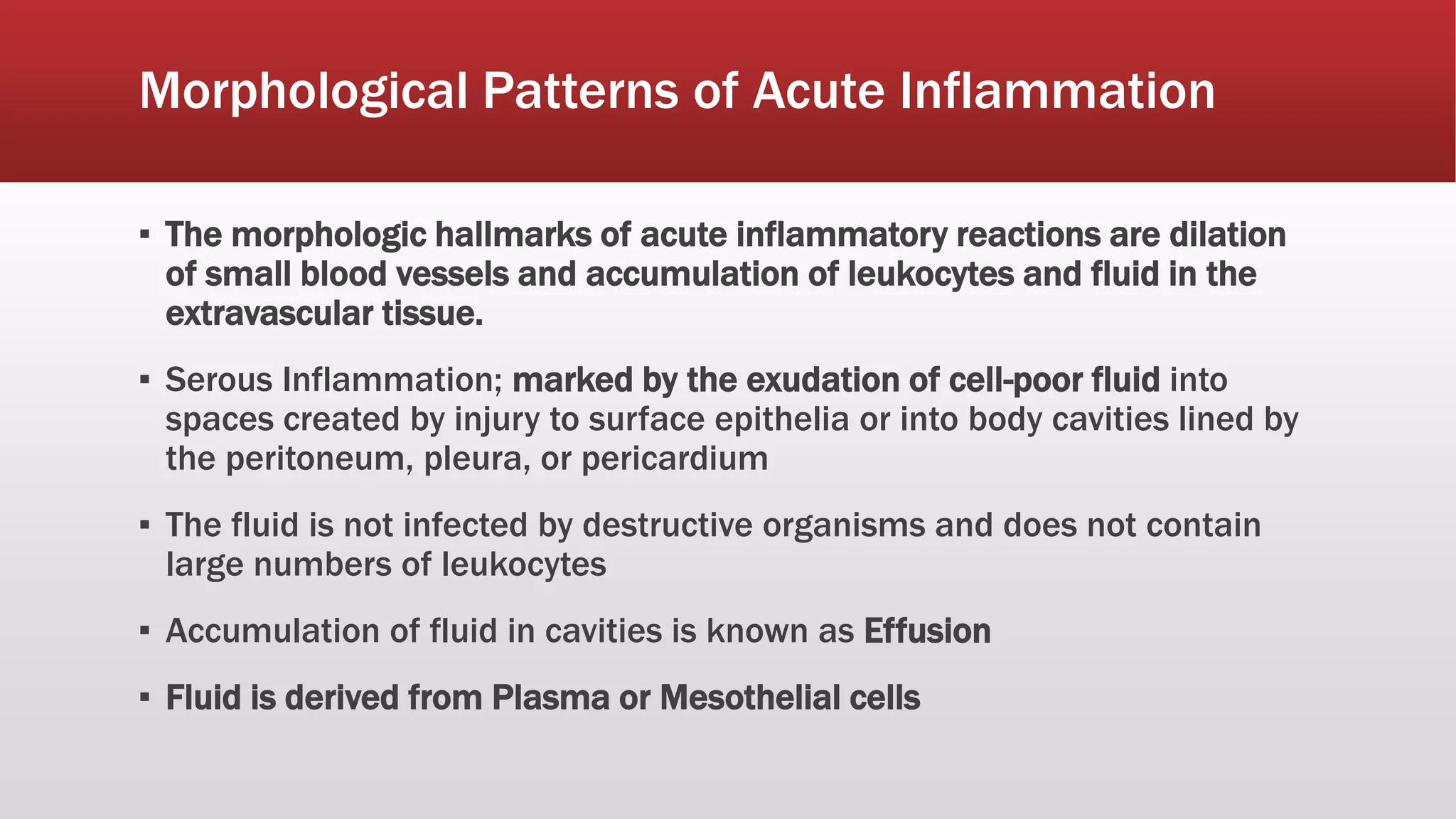 Basic Features of Inflammation and Repair | PPT